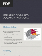 PCAP Guidelines | PDF | Pneumonia | Epidemiology