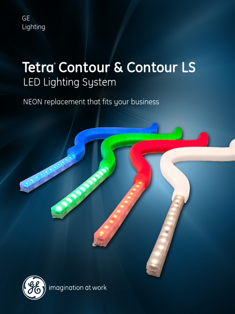 GE LED Signage Lighting Tetra Minimax Data Sheet | PDF | Light Emitting ...