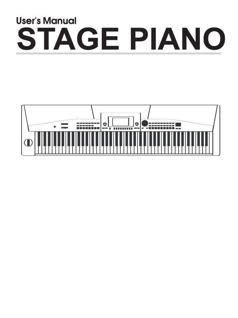 Medeli SP5500 User Manual | PDF | Usb | Ac Power Plugs And Sockets