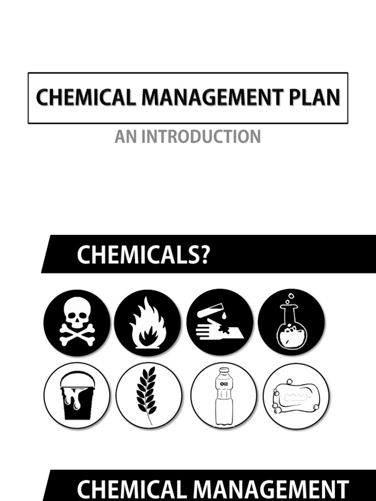 Chemical Management Plan | PDF