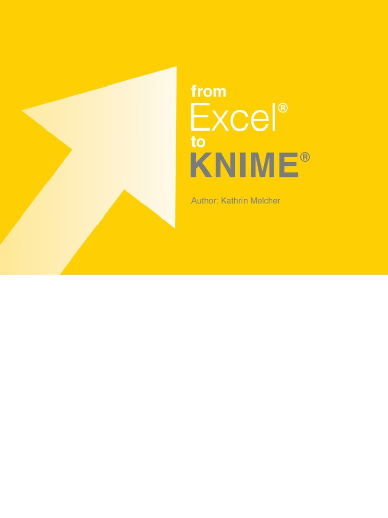 Excel Knime 072018 | Download Free PDF | Comma Separated Values | Microsoft Excel