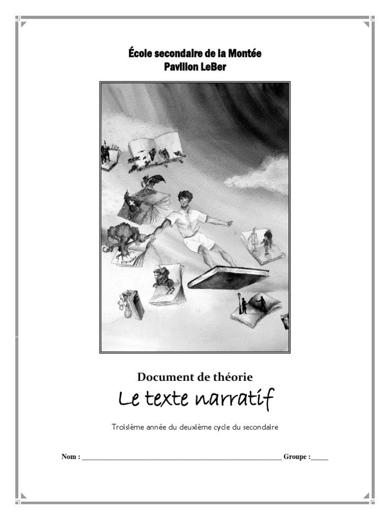 Comprendre le texte narratif | PDF | Romans | Narration