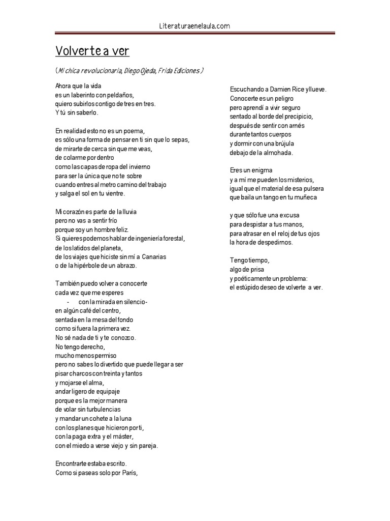 Volverte A Ver | PDF | Ocio