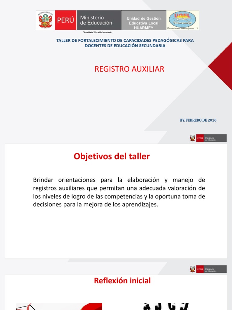1 Registro Auxiliar Matematica | PDF | Evaluación | Epistemología