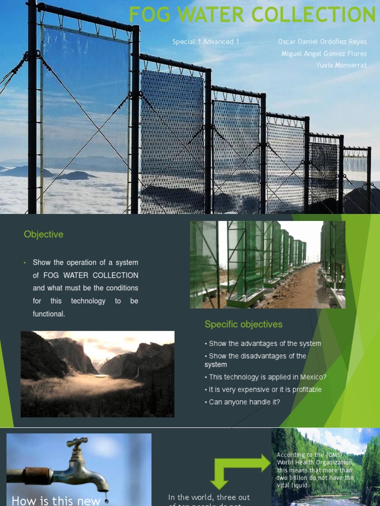 Fog Water Collection | PDF