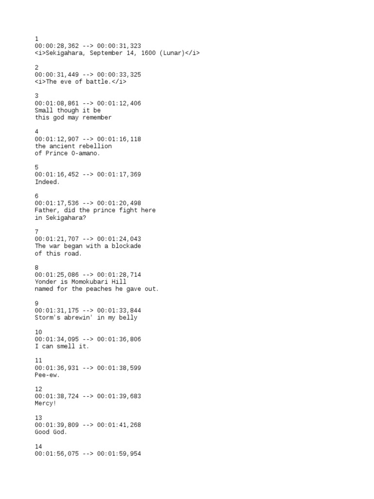 Sekigahara 2017 720p Bdbrip x264 AAC (WWW Dorama Asia) | PDF | Feudal ...