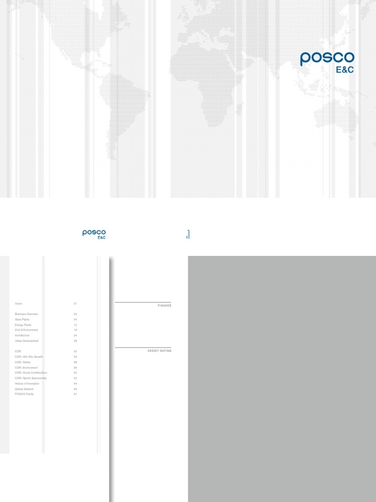 POSCO Brochure (플랜트소개용) | PDF | Fossil Fuel Power Station | Carbon ...