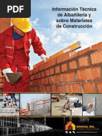 MANUAL Del Constructor Tablas | PDF | Albañilería | Ingeniería de Edificación