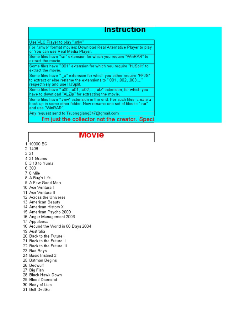 VLC Player Guide for MKV Movies | PDF | Leisure