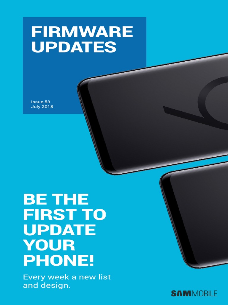 Samsung Galaxy Firmware Update Bulletin - July 2018 | PDF | Samsung ...