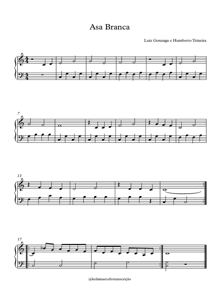 Asa Branca | PDF