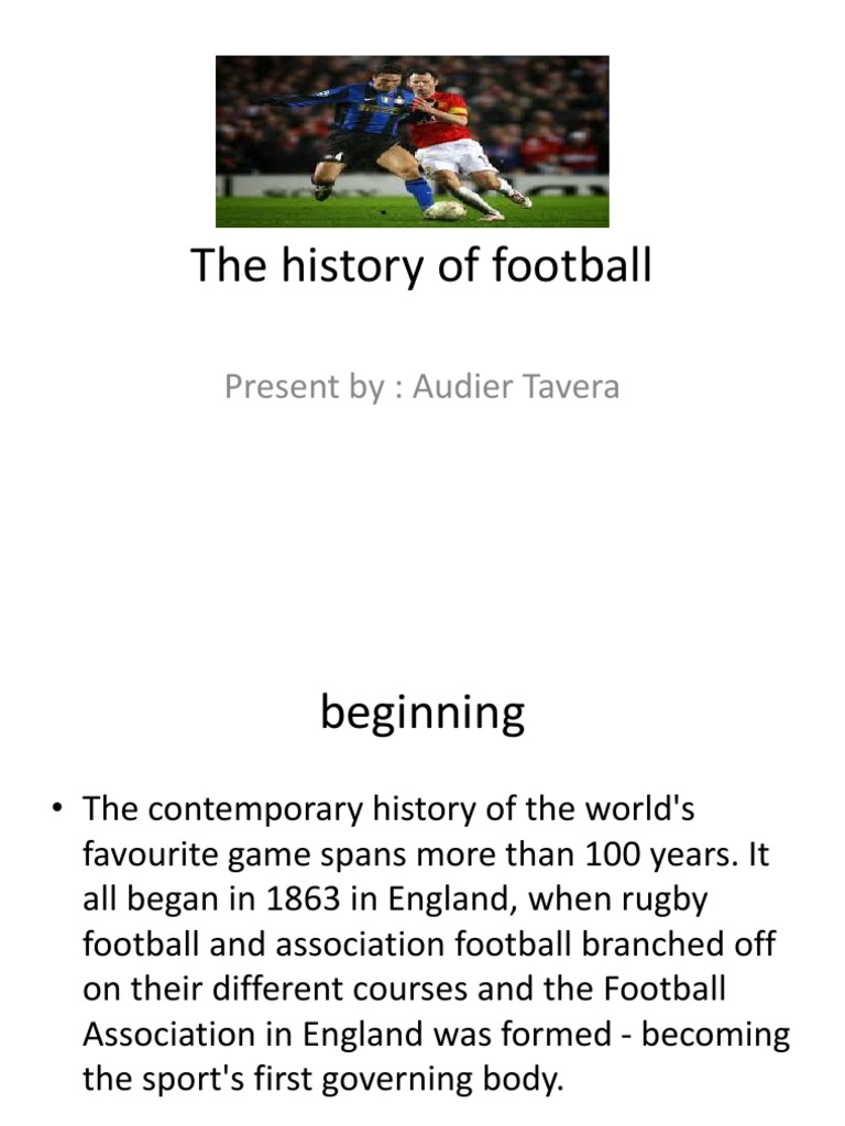 History of Football: Key Milestones | PDF | Sports & Recreation ...