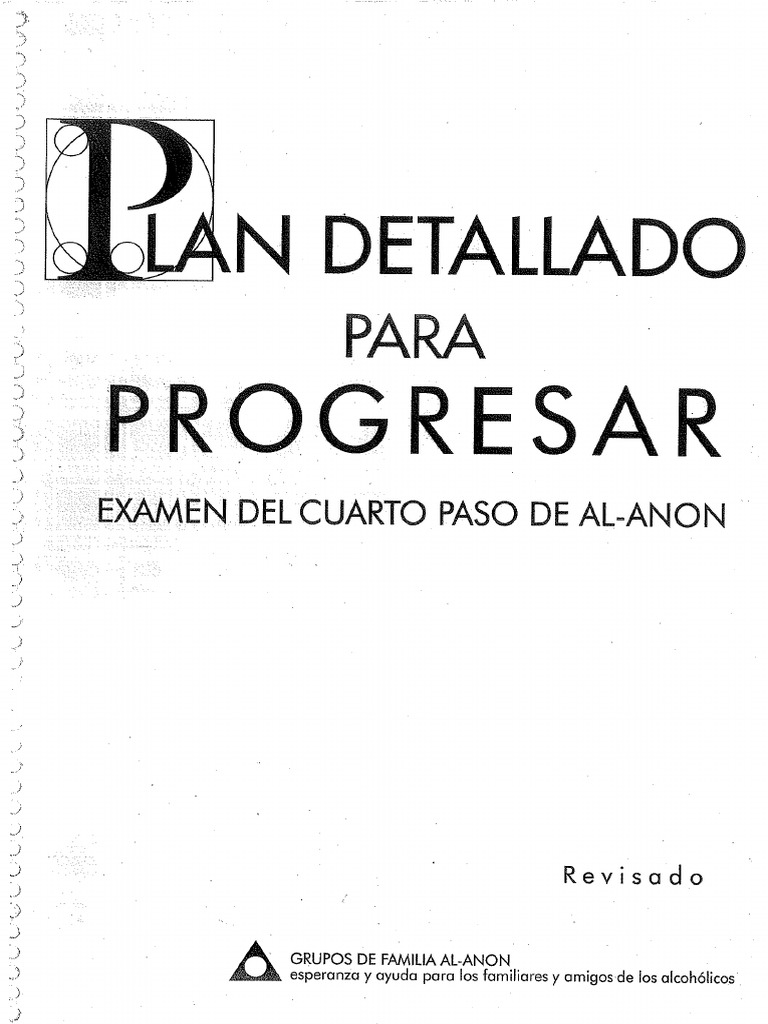 Plan Detallado para Progresar | PDF
