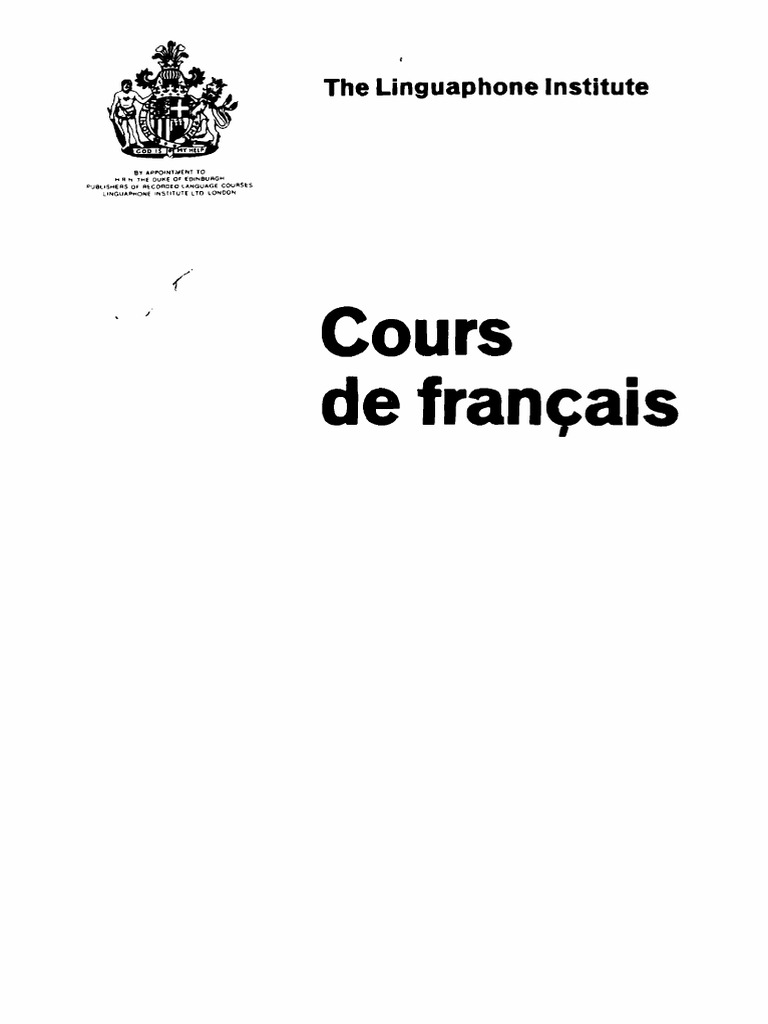 Linguaphone French - Course Book | PDF