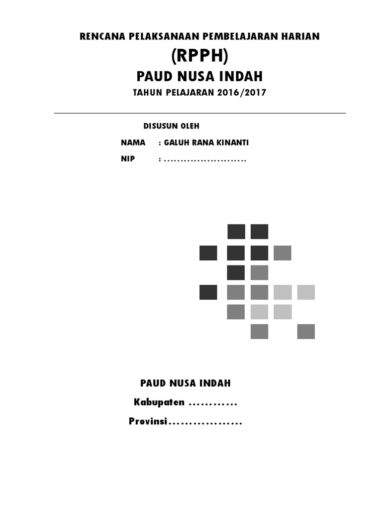 RPPH Paud Tema Diriku Subtema Anggota Tubuhku - Minggu 3 | PDF
