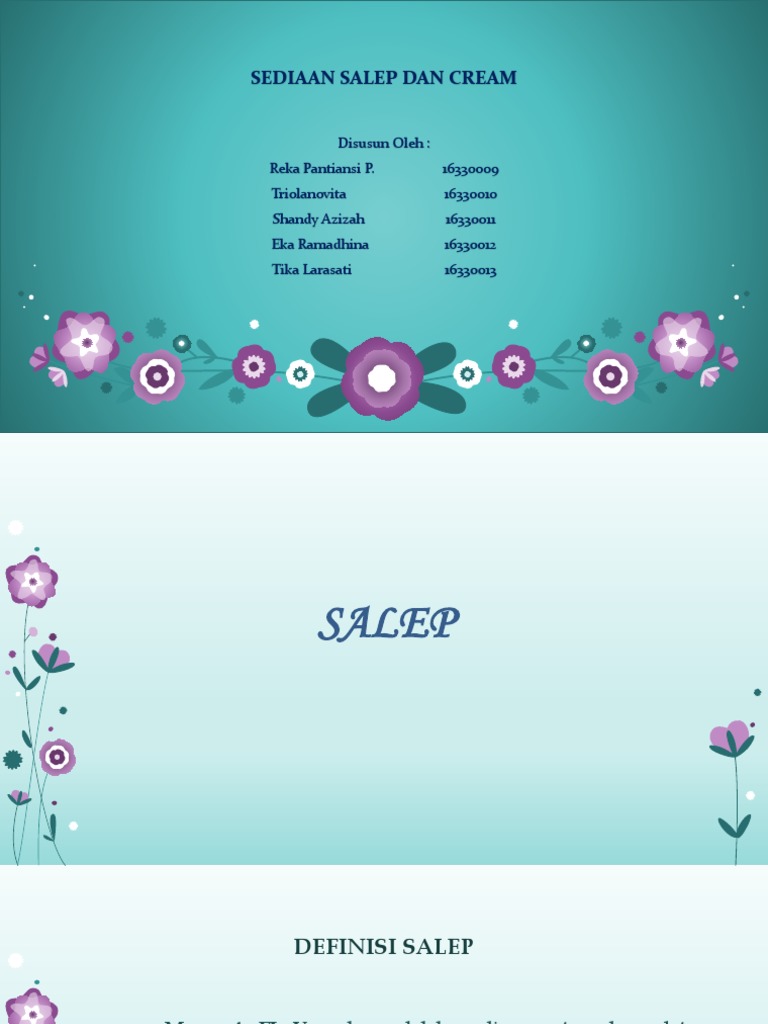 Sediaan Salep Dan Cream-1 | PDF