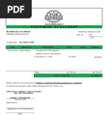 Statement of Account Sample Template | PDF | Money | Services (Economics)