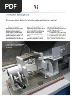 Weld Testing: Macro Etch & Hardness | PDF | Hardness | Welding