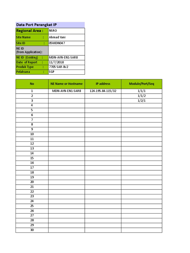Form Data Port | PDF