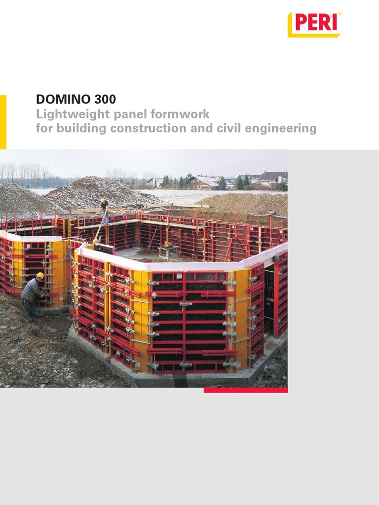 Peri Domino 300 PDF | Download Free PDF | Scaffolding | Engineering