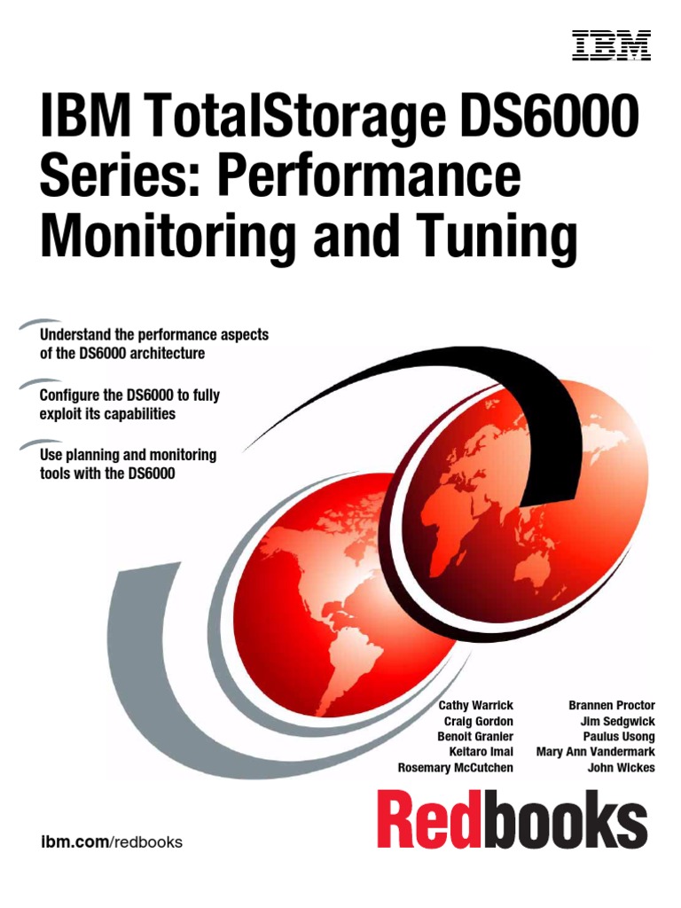 IBM Total Storage DS6000 Series Performance Monitoring and Tuning | PDF ...