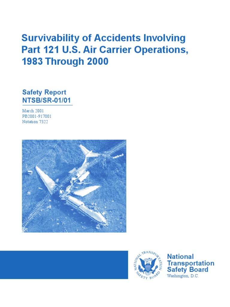 Survivability NTSBreport | PDF | Aviation Accidents And Incidents ...
