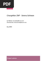 Changeman User Manual | PDF | Library (Computing) | Computer Program