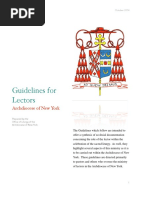 Usher Training Manual for Liturgical Service | PDF | Eucharist | Liturgy