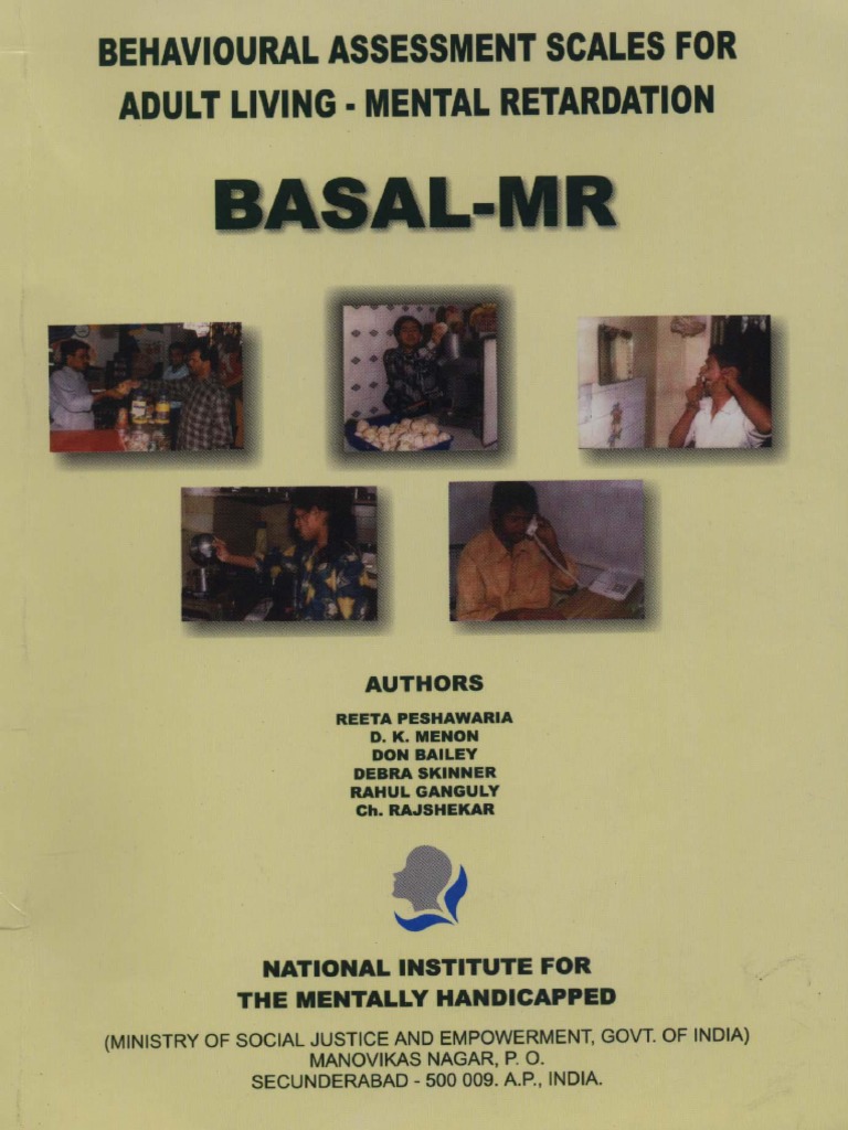 Behavioural Assessment Scales For Adult Living | PDF | Psychological ...