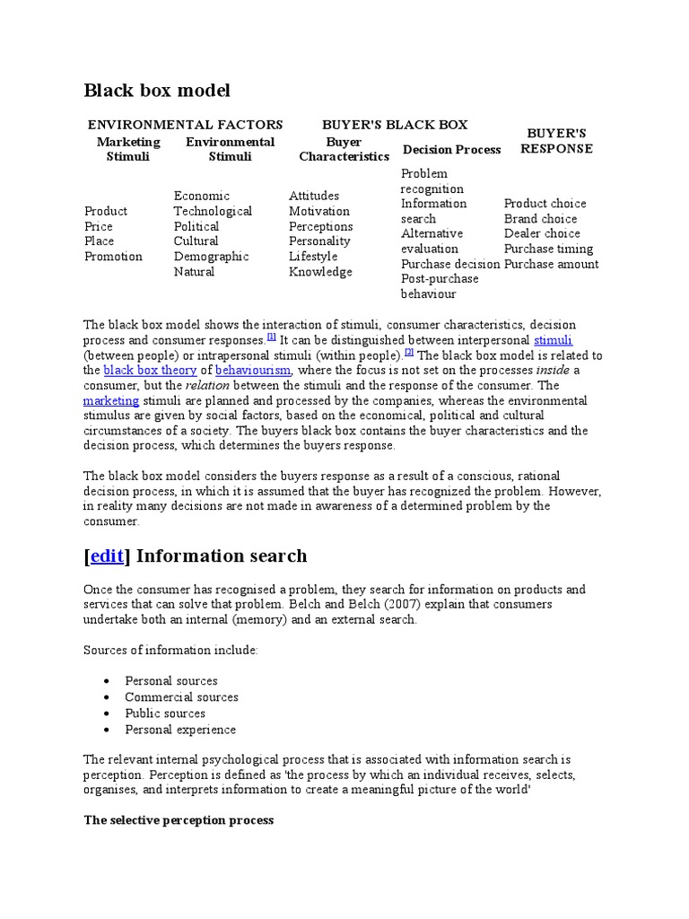 Buying Models Download Free Pdf Consumer Behaviour Behavior