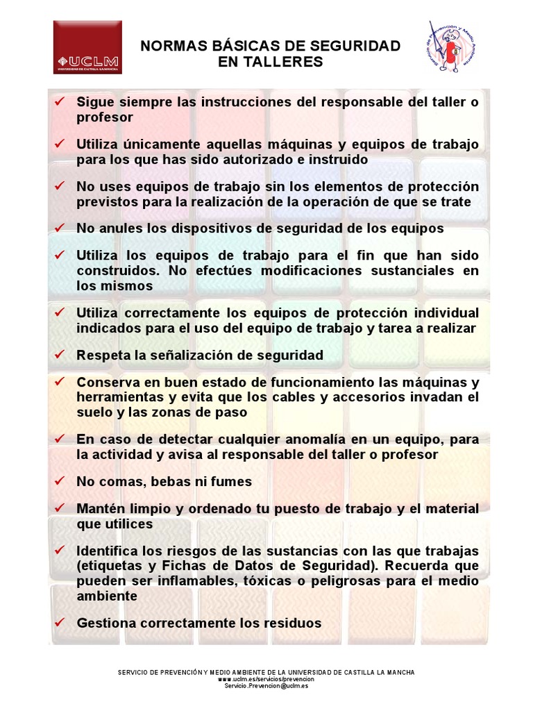 Cartel 09-Normas Talleres | PDF