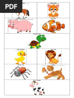 Animales en Xinka | PDF