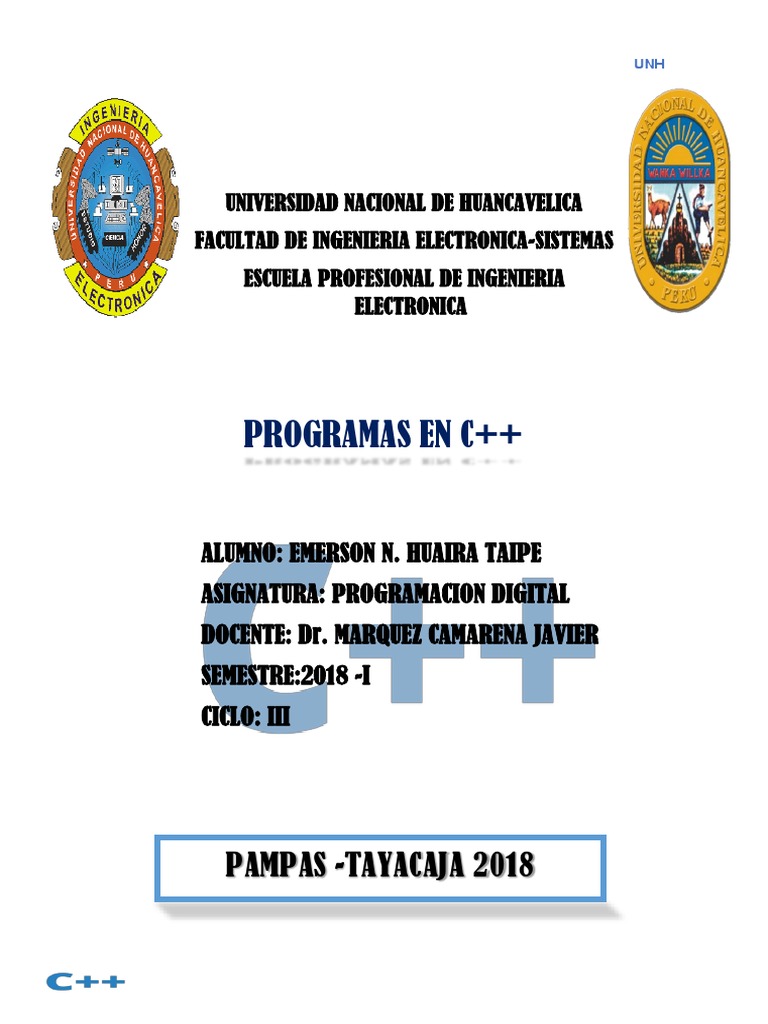 Programas C++ | PDF | C ++ | Estructura de datos de matriz