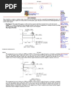 Calculation of Pipe Support | PDF | Beam (Structure) | Bending