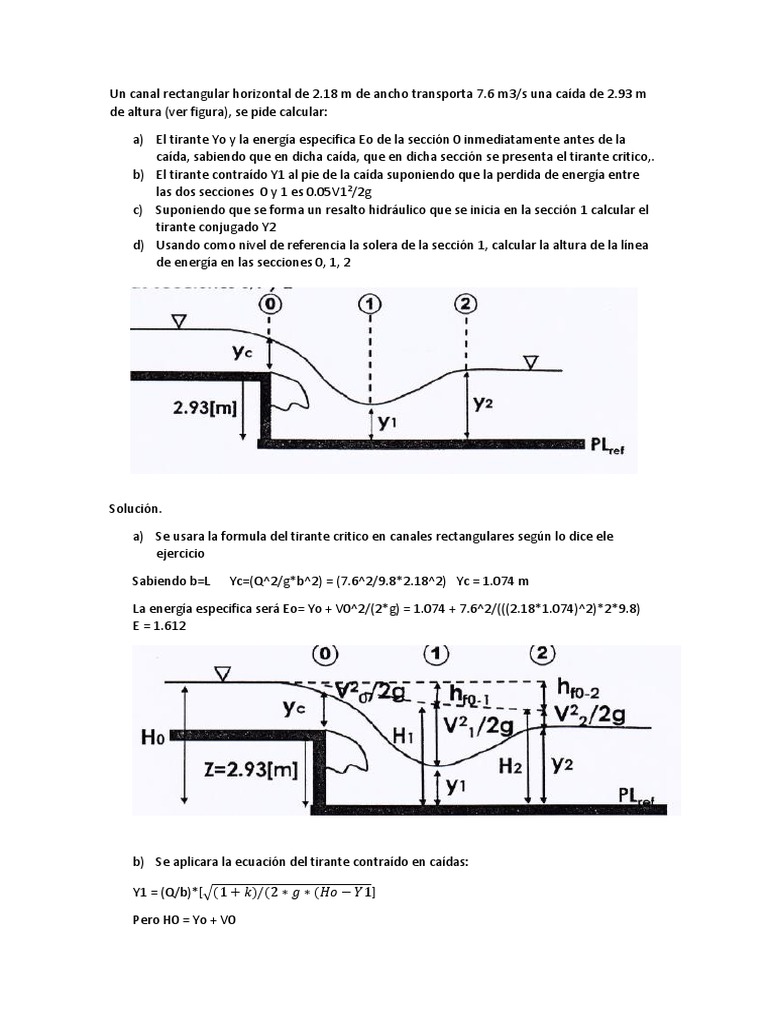Un Canal Rectangular Horizontal de 2 | PDF