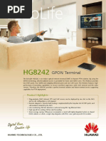HG6245D Datasheet: Quick Spec | PDF | Wi Fi | Information Technology