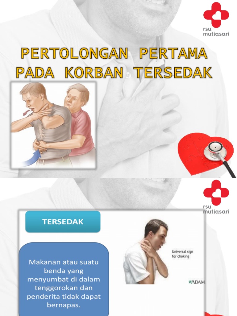 Pertolongan Pertama Tersedak | PDF