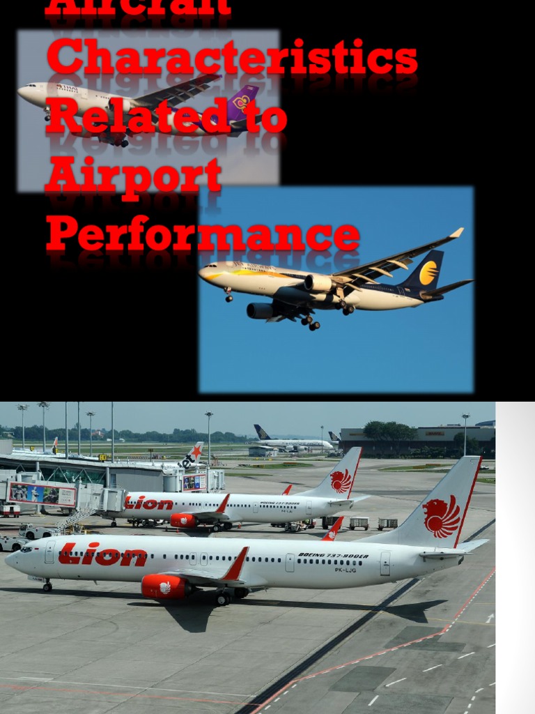 Aircraft Characteristics | PDF