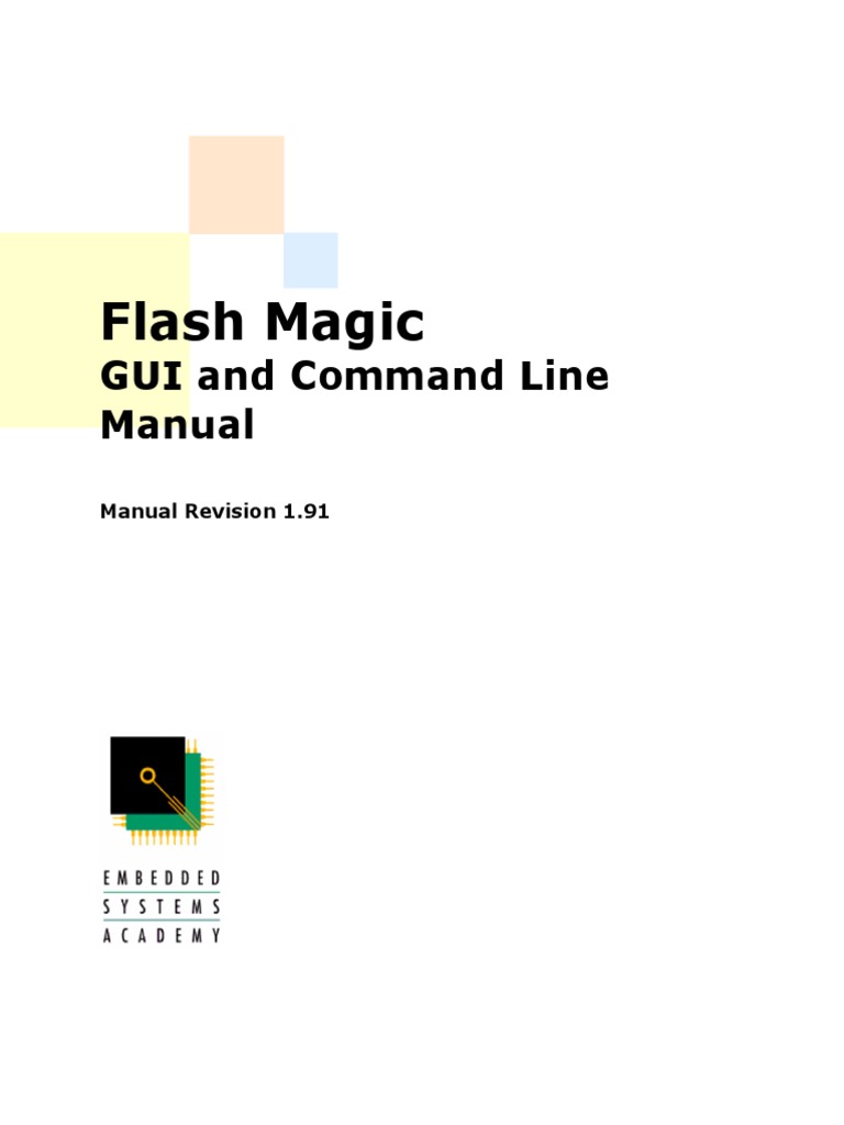 Flash Magic: GUI and Command Line Manual | PDF | Booting | Flash Memory