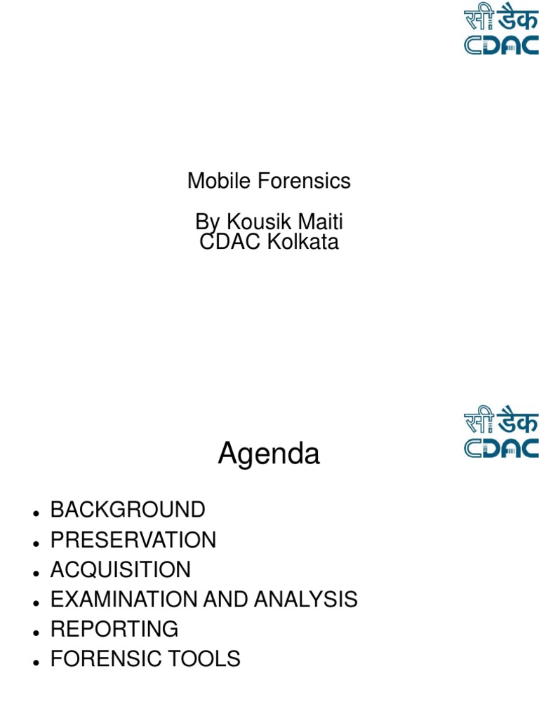 Advanced Mobile Forensics | PDF | Computer Data Storage | Flash Memory
