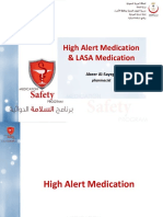 Lasa Medication Safety | PDF