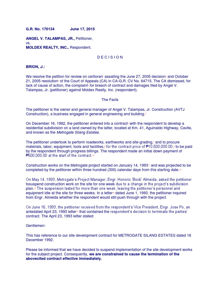 Talampas | PDF | Damages | Bankruptcy