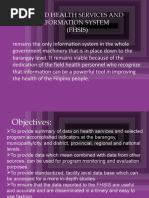 CHN Fhsis | PDF | Patient | Health Care