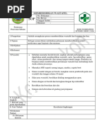 Sop Penanganan Limbah Infeksius Dan Non Infeksius | PDF