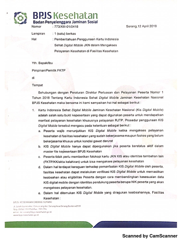 Surat Digital Mobile | PDF