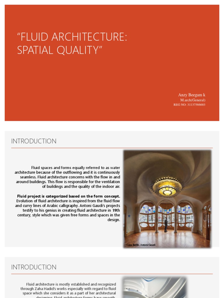 Fluid Architecture | PDF | Cognitive Science | Psychological Concepts