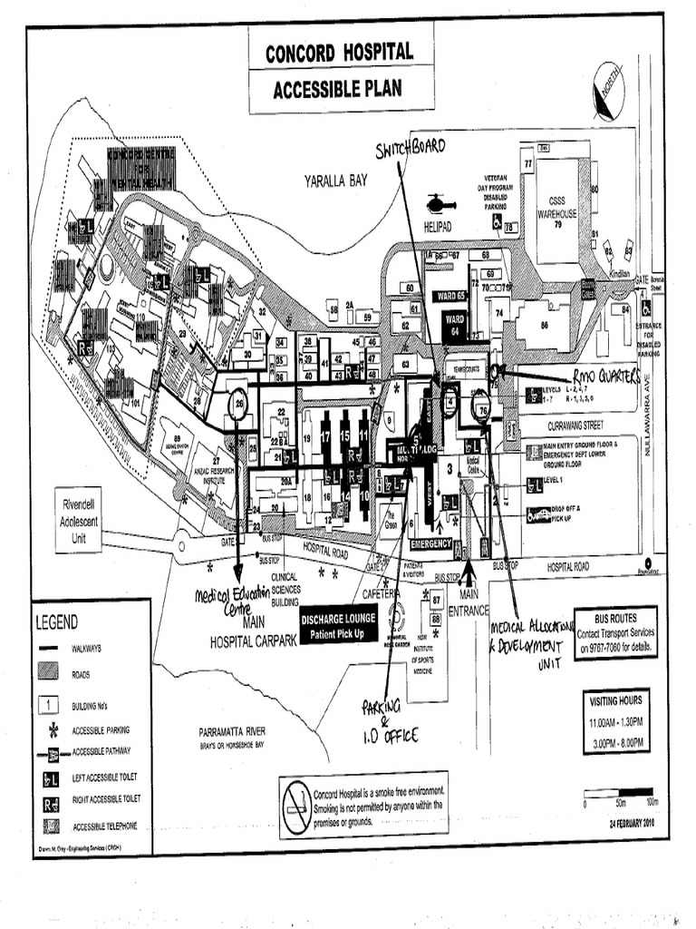 Concord Hospital Site Map | PDF