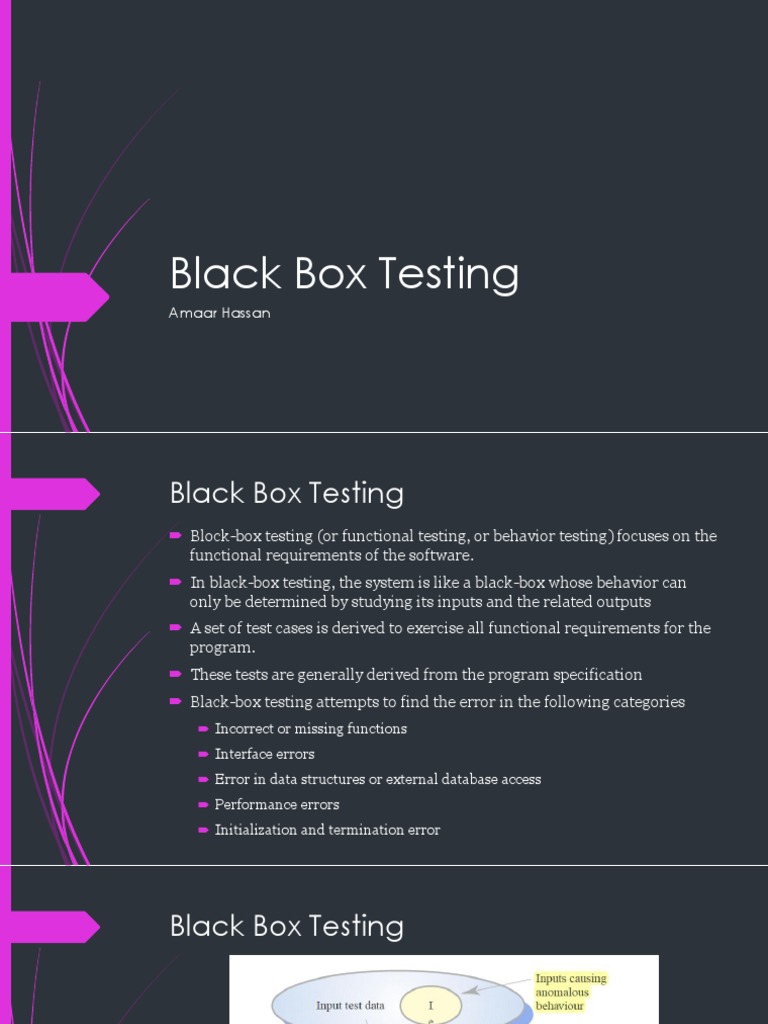 Black Box and Grey Box Testing | PDF | Software Testing | Systems Science