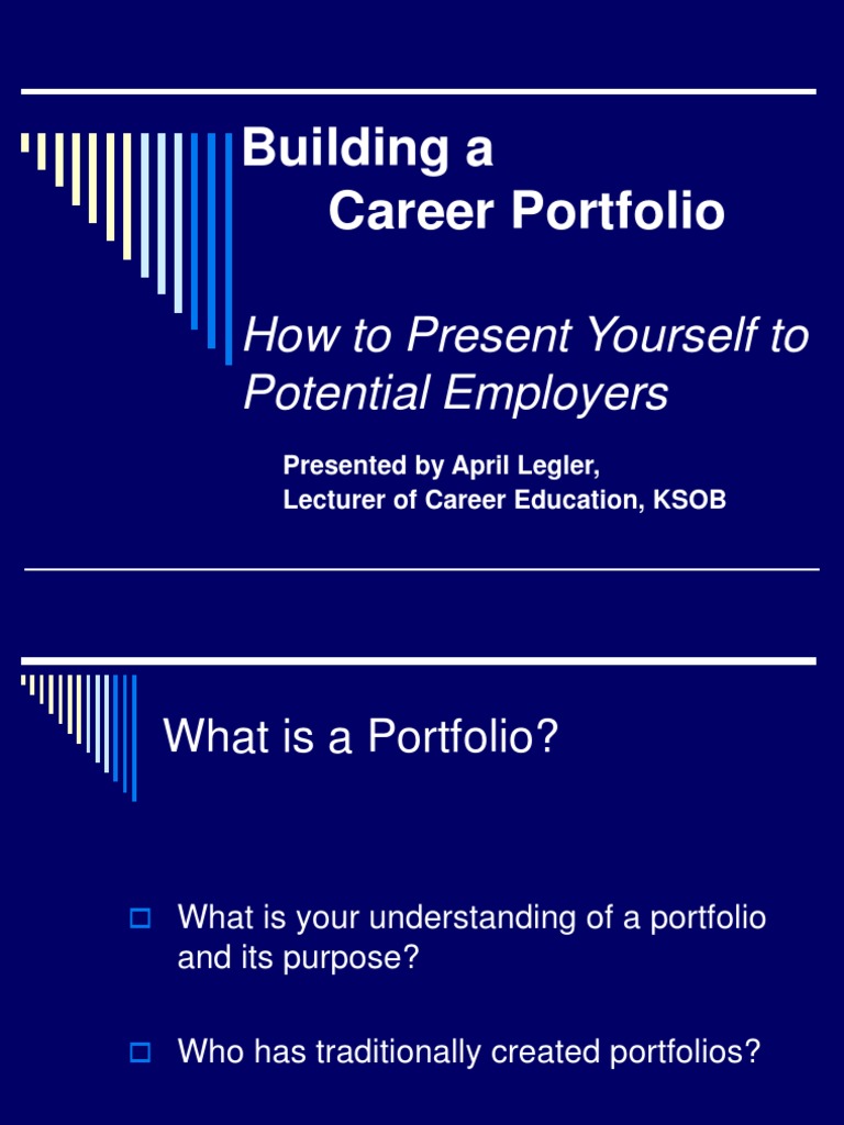 Career Portfolio | PDF | Résumé | Leadership