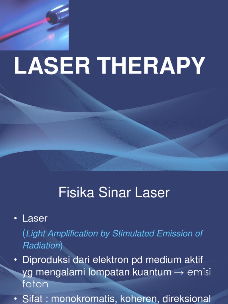 Terapi Laser: Panduan dan Aplikasi | PDF